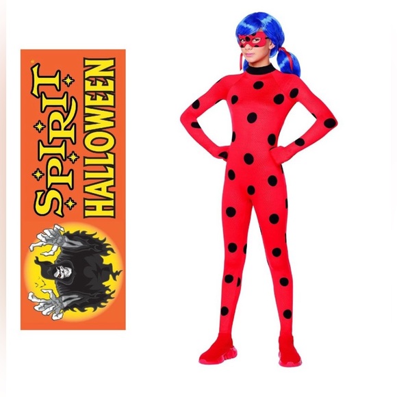 Spirit | Costumes | Spirit Halloween Kids Miraculous Ladybug Costume ...